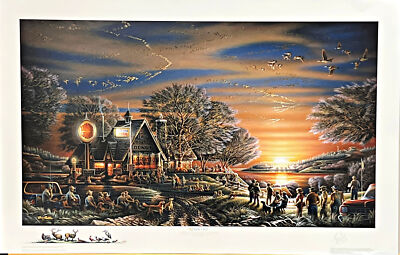 Terry Redlin Waterfowl Signed/Numbered Art Print Migration Days (32"x18 ...