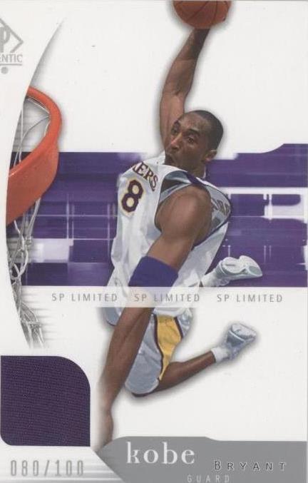 2005-06 SP Authentic - Kobe Bryant #38 Sp Limited Warm-Up /100 (MEM) for sale online | eBay