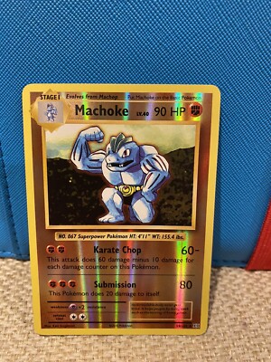 Machoke Reverse Holo 58/108 - XY Evolutions Pokemon TCG Card | eBay
