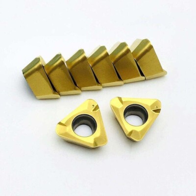 10PCS 3PKT100408R-M LF6028 carbide milling cutter inserts 3PKT10 for 3P ...