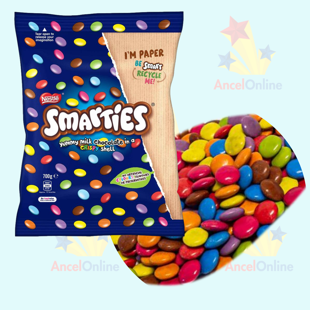 Nestle Smarties Buy Nestle Smarties Single Tube 38g From One Pound