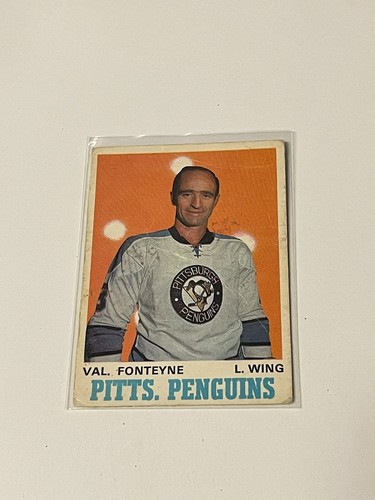 1970-71 O-Pee-Chee #208 Val Fonteyne POOR **026105 | eBay