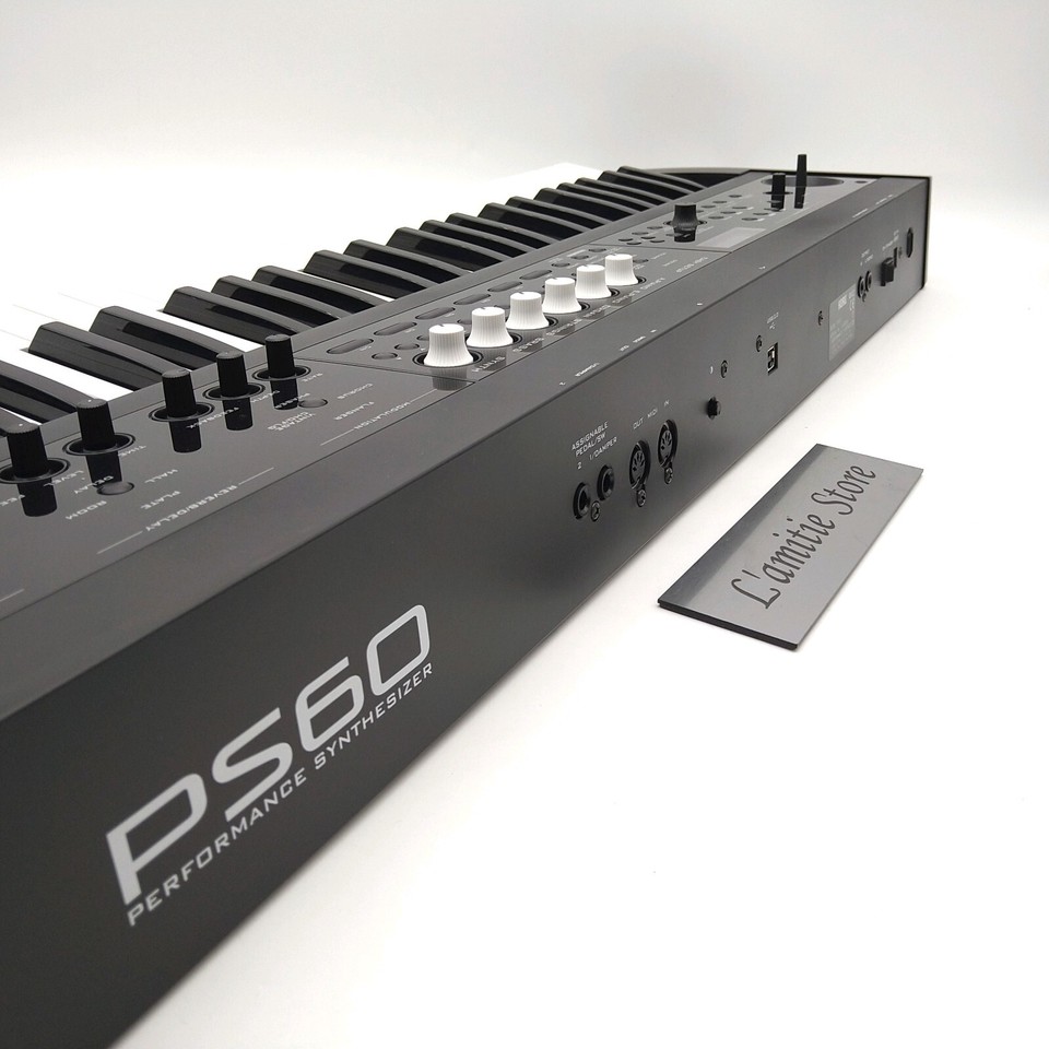 Korg PS60+Case 61-Key Electric Keyboard Synth Synthesizer Piano ...
