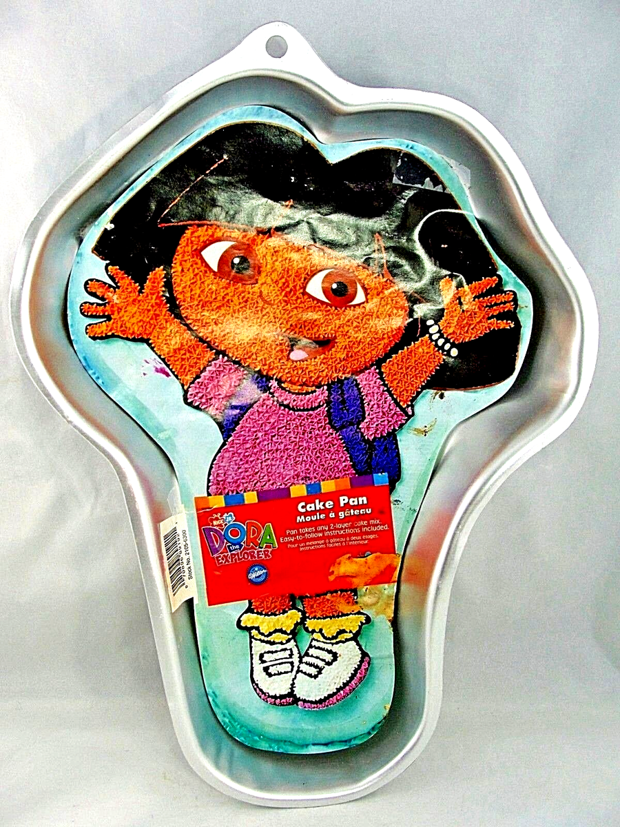 Wilton Dora The Explorer Cake Pan With Instructions 2105 VINTAGE