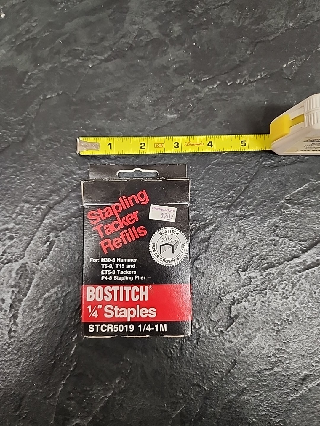 Stanley Bostitch Powercrown Tacker Staples 1/4" 2 (1000-pack) STCR5019 ...