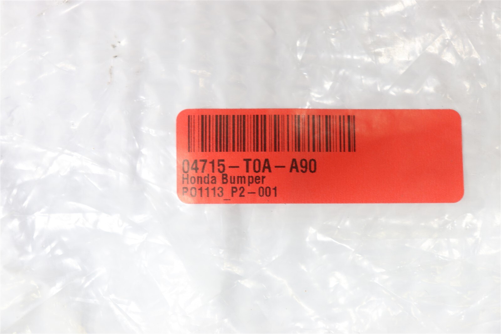 NEW OEM Honda Rear Lower Bumper Cover 04715-T0A-A90 Honda CR-V 2012 ...