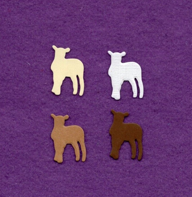 ANIMALS # 2 LAMB farm die cuts scrapbook cards | eBay