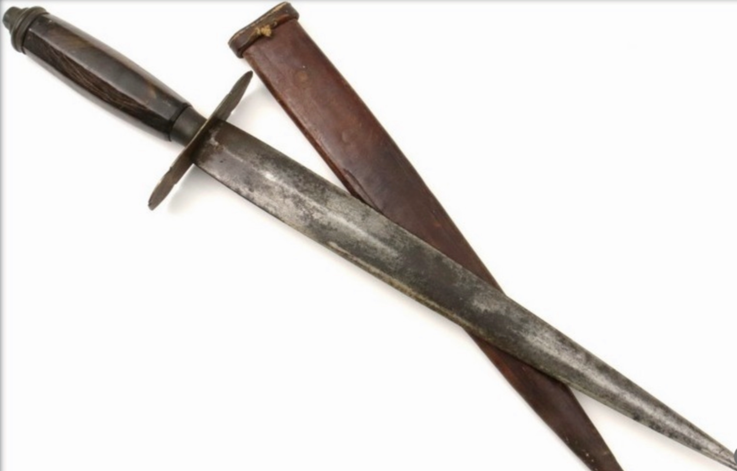 Antique American Revolution Large Naval Dagger Navy Dirk military Knife ...