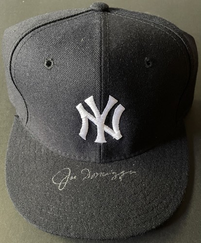 Joe DiMaggio Autographed Signed New York Yankees MLB Baseball Hat / Cap ...