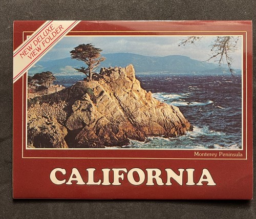 California Scenes Postcard Folder Back To Back New | eBay
