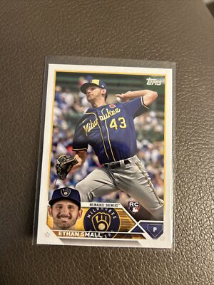 Ethan Small 2023 Topps Series One Rookie #87 Milwaukee Brewers | eBay