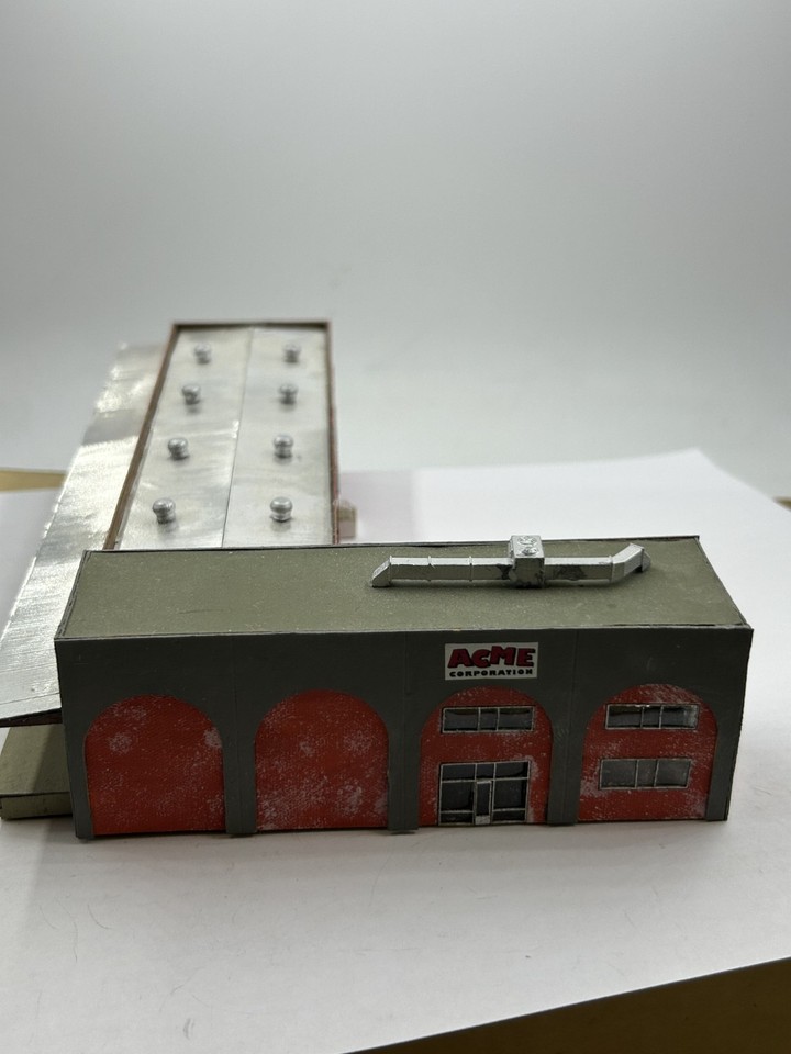 Z Scale ACME Co. Warehouse Built | eBay