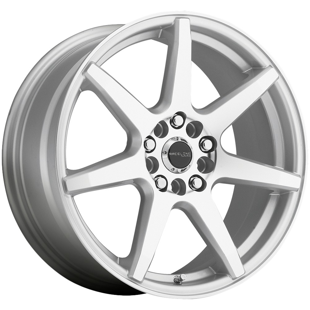 (Set of 4) Raceline 131S Evo 16x7 5x100/5x4.5" +40mm Silver Wheels Rims ...