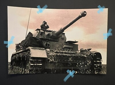 WW2 German Panzer IV Tank Russia 4x6 photo reproduction Bolt Action FOW ...