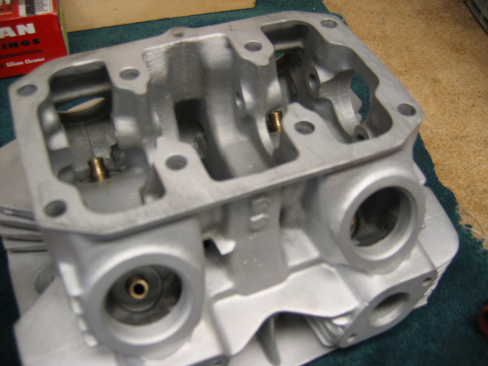 HONDA CB200 CL200 CB175 CL175 CD175 CYLINDER HEAD REBUILD SERVICE VALVE ...