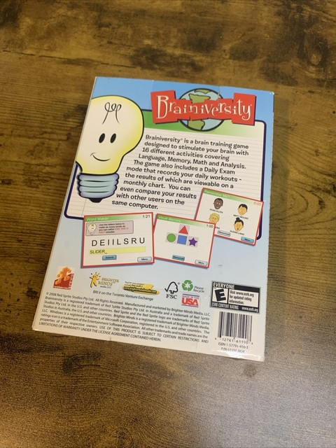 Brainiversity (PC, 2008) for sale online | eBay