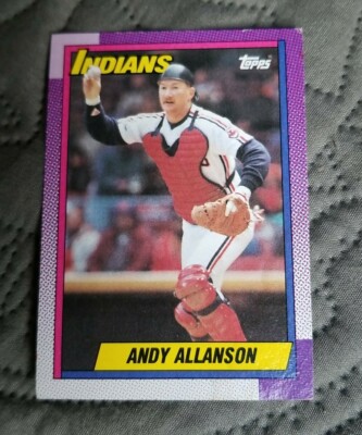 1990 Topps Baseball Card #514 Andy Allanson - Cleveland Indians | eBay