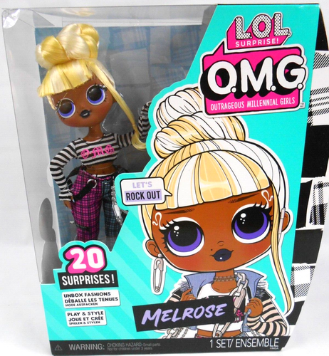LOL Surprise OMG Melrose Fashion Doll Punk Alternative Style w 20 ...