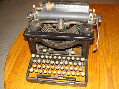VINTAGE ANTIQUE TYPEWRITER L.C. SMITH & BROTHERS | eBay