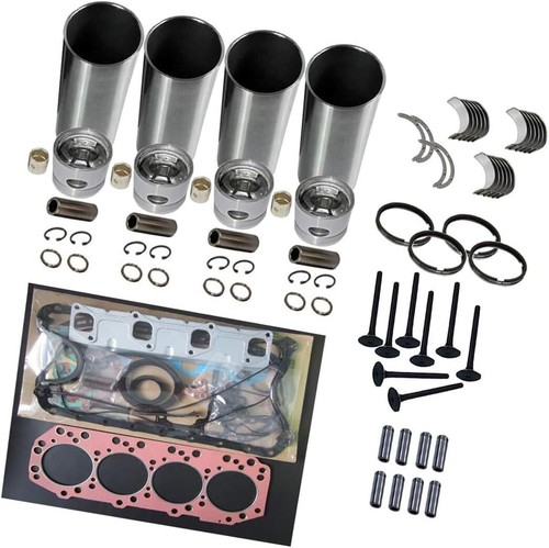 Rebuild Kit for Caterpillar 3044T 3044C C3.4 Engine 262C 277C 287C 279C ...