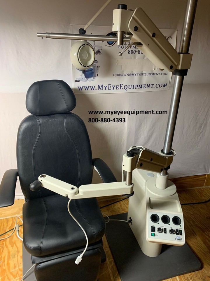 Complete Lane Package- Topcon OC 2200 Chair and Topcon CS IV Stand w ...