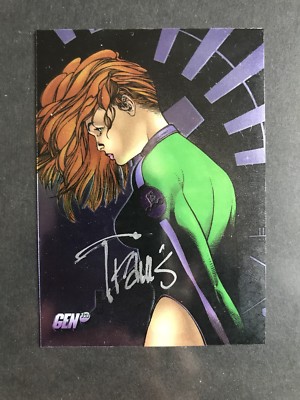 trading cards GEN13 Wildstorm/Image #104 Fairchild Signed By TRAVIS ...