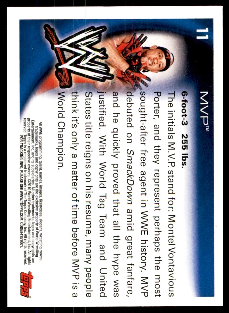 Mvp Logo Wwe