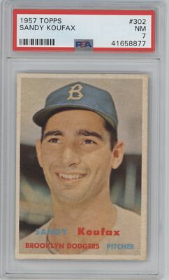 1957 Topps Sandy Koufax PSA 7 | eBay