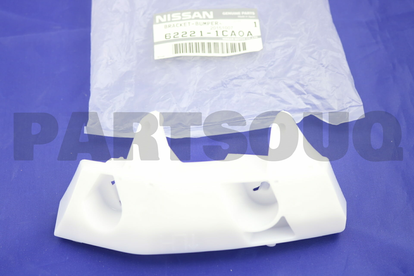 622211CA0A Genuine Nissan BRACKET-FRONT BUMPER SIDE,LH 62221-1CA0A | eBay