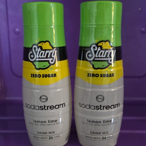 SodaStream Starry Zero Sugar Lemon Lime Drink Mix Sugar Free Soda Syrup ...
