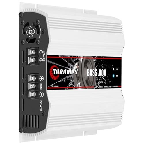 Taramps Bass 800 2 Ohms Monoblock Amplifier 800 Watts Rms 1 Channel 14 ...