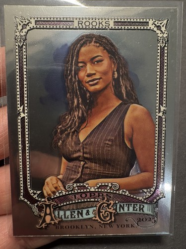 2025 TOPPS ALLEN & GINTER TAYLOR ROOKS SILVER PORTRAIT FOIL CARD #268 ...