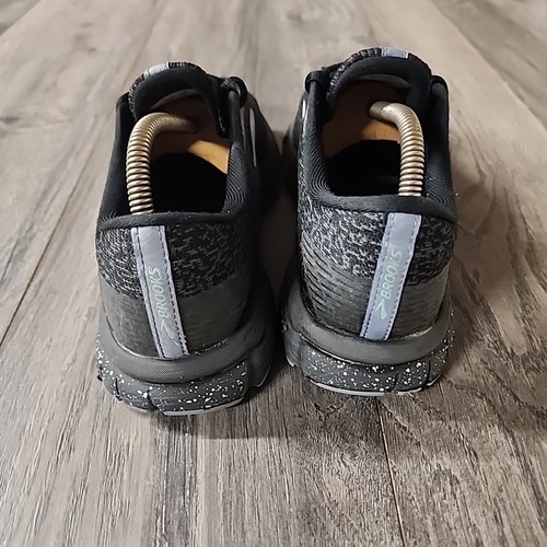 Brooks Signal 3 Running Sneakers Women Size 9.5 B Black Purple Comfort ...