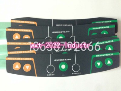 1PCS FOR PRECOR C842i,en/EFX5.19,en The treadmill button panel Membrane ...
