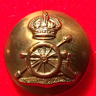 Vintage Royal Artillery Officer’s Button - KC - 23mm | eBay