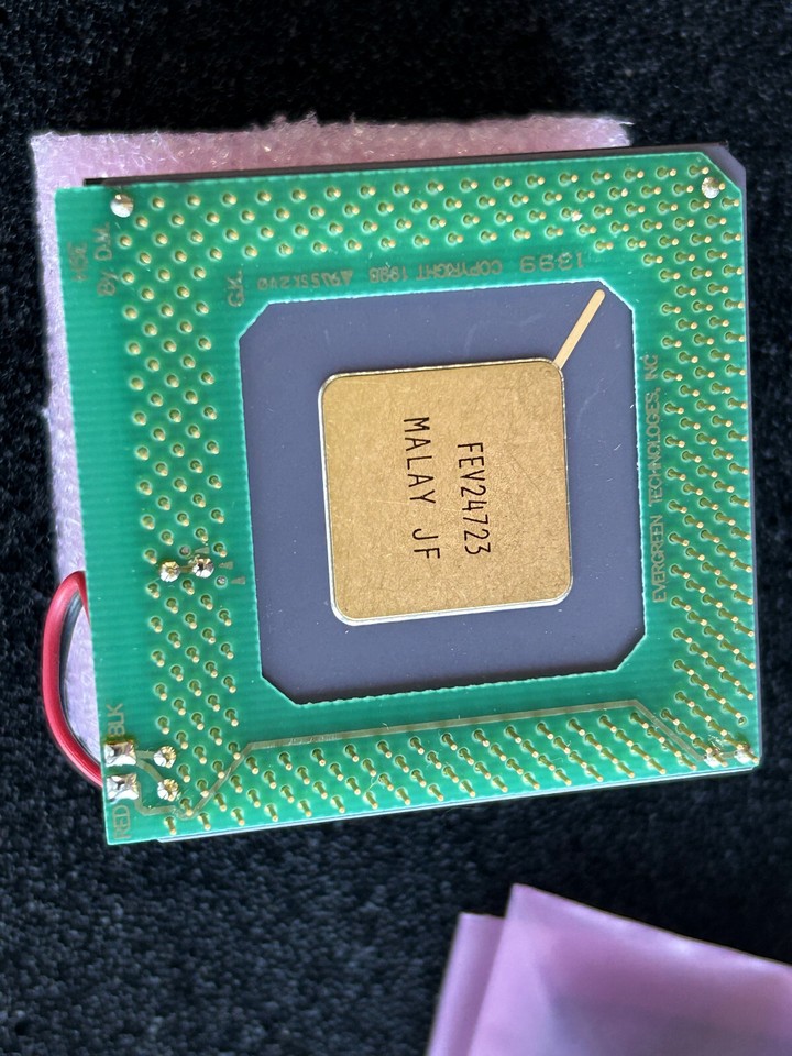 Evergreen MxPro 200 Upgrade 200MHz IDT WinChip C6 vintage CPU GOLD | eBay