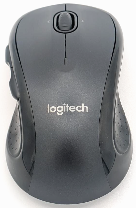 Logitech M510 Wireless Optical Mouse Grey/Black - NO USB UNIFY RECEIVER ...