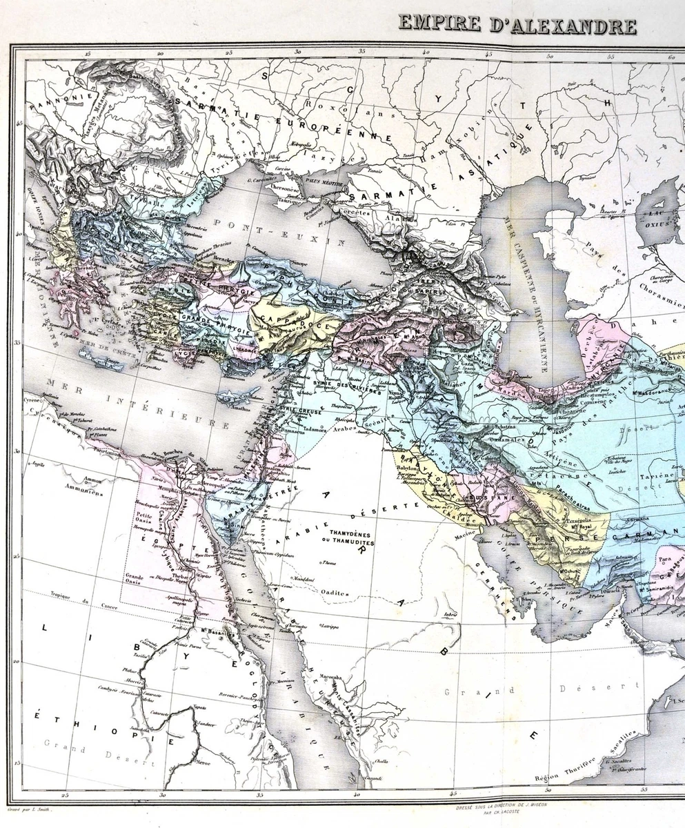 Hellenistic Empire Map