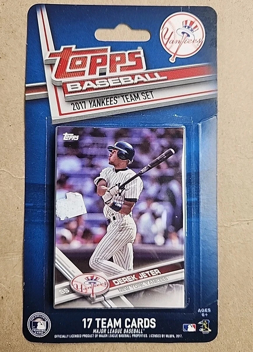 2017 Topps baseball yankees team set Aaron Judge rookie | eBay