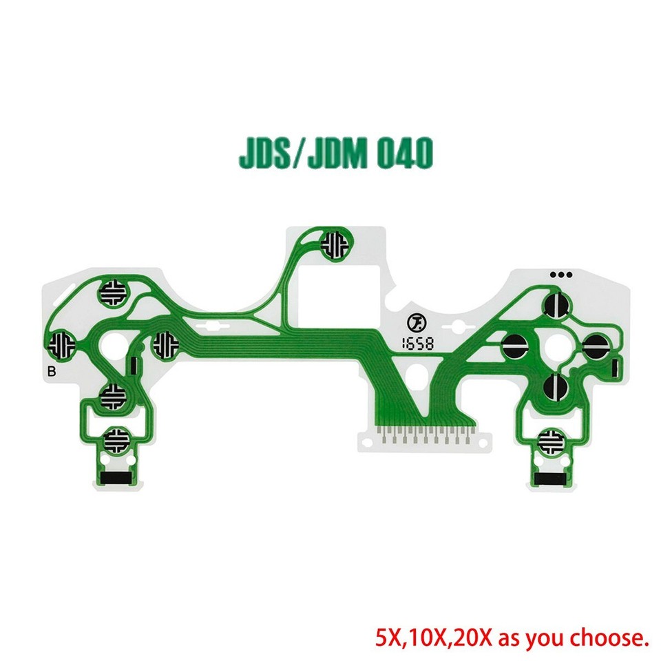 5 OEM For Sony PS4 Dualshock Controller Conductive Film Ribbon Keypad ...