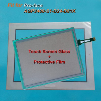 for Pro-face AGP3400-S1-D24-D81K Touch Screen Glass + Protective Film ...