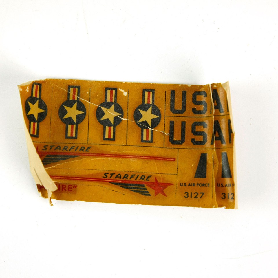 1955 Aurora Famous Fighters F-94C Starfire Model Kit | eBay