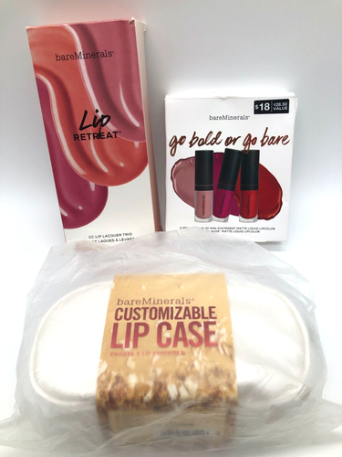NEW BAREMINERALS Lip Color & Case | eBay