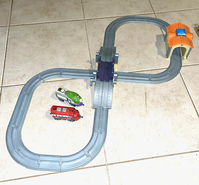 Chuggington Interactive Train Set Tracks With Two Trains | eBay