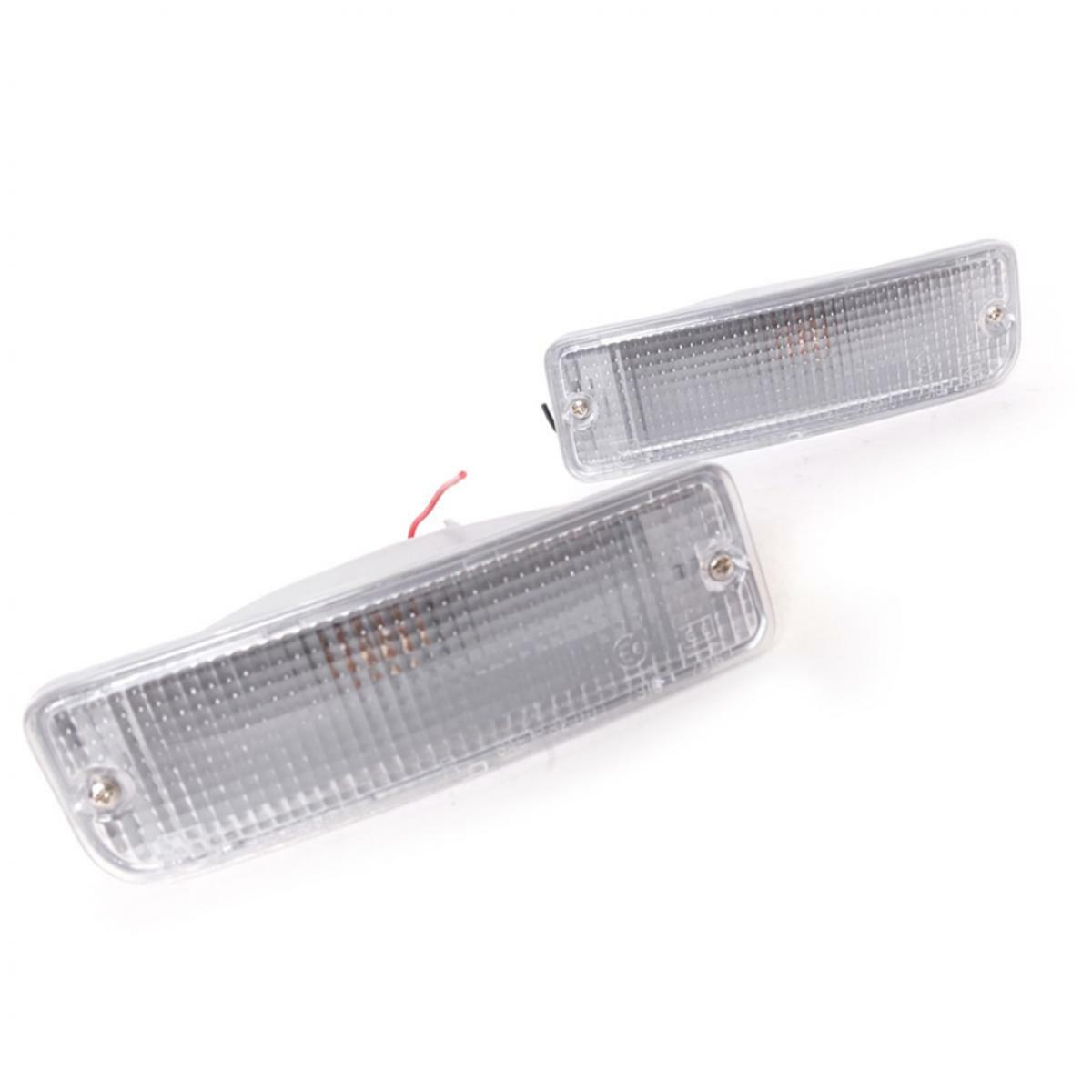 Fit Toyota Hilux Mk3 Ln105 106 89-96 Clear Len Front Bumper Indicator ...