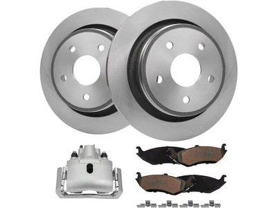 For Chrysler Aspen Brake Pad Rotor and Caliper Set Detroit Axle ...