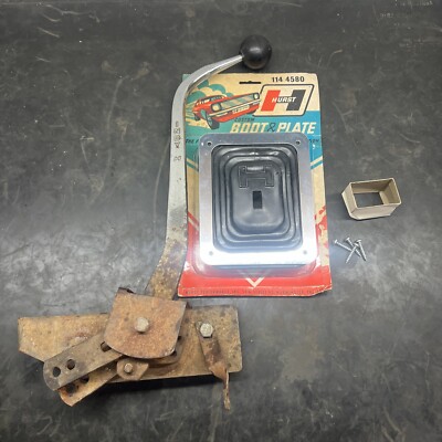 VINTAGE HURST INDY H MANUAL SHIFTER With NOS Shift Boot | eBay