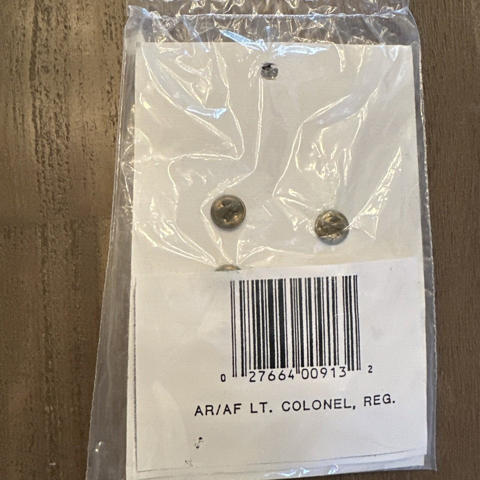 US Army Air Force USAF Uniform Rank Pins by AAFES | eBay