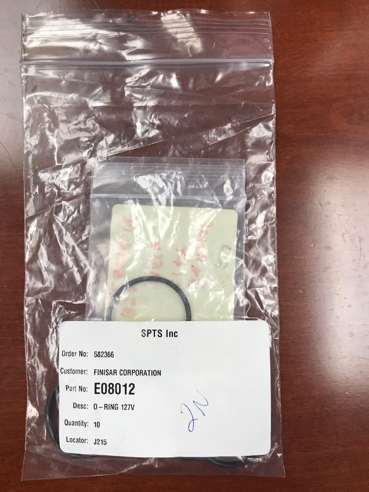 SPTS Inc E08012 O-ring 127V For STS ICP | eBay