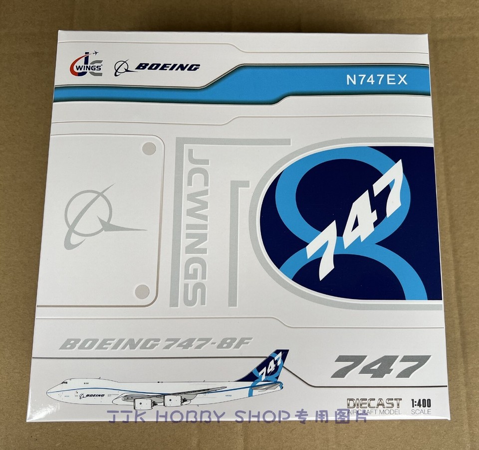 JC Wings 1/400 Boeing Original Boeing 747-8F N747EX LH4349 Finished ...